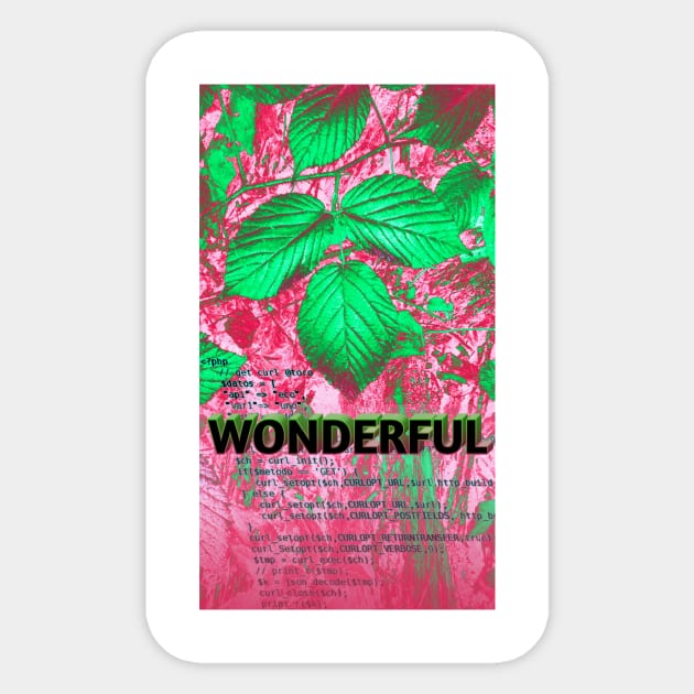 Scripted nature - Python - Sticker | TeePublic